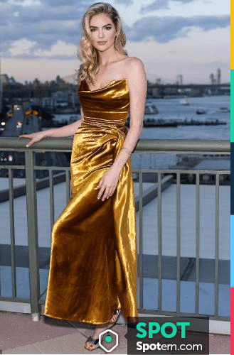 Jimmy Choo Skye Heeled Sandals worn by Kate Upton at V Magazine Dinner ...