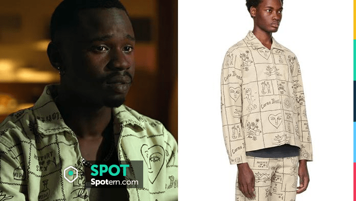 Elite TV series outfits: Dalmar (Iván Mendes) is wearing Light Beige ...