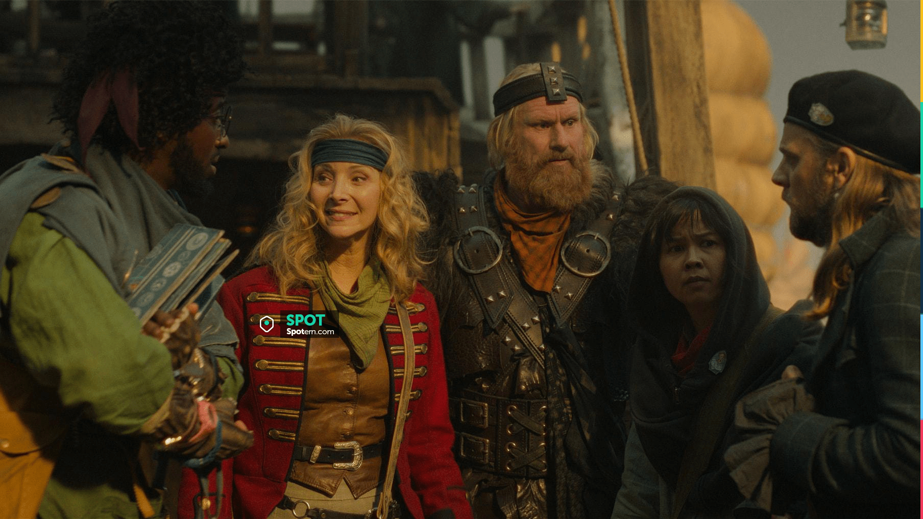 Time Bandits TV show wardrobe: Lisa Kudrow is wearing Red Pirate ...