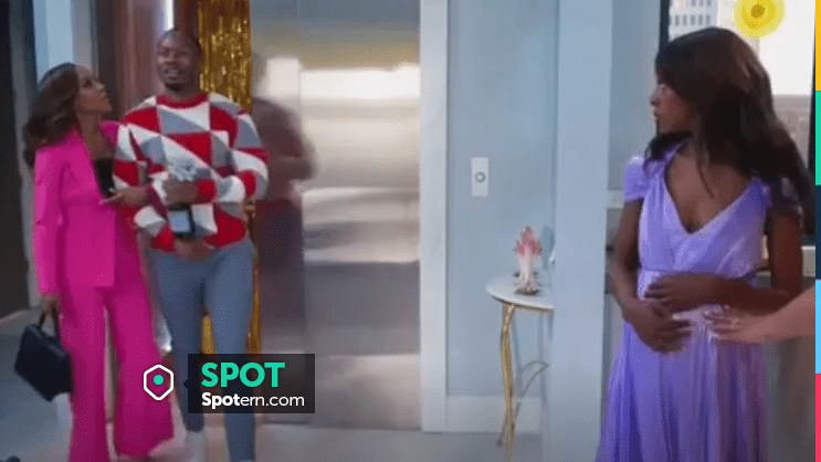 Milly Nash Cady Pants worn by Andrea 'Andi' Barnes (KJ Smith) as seen ...