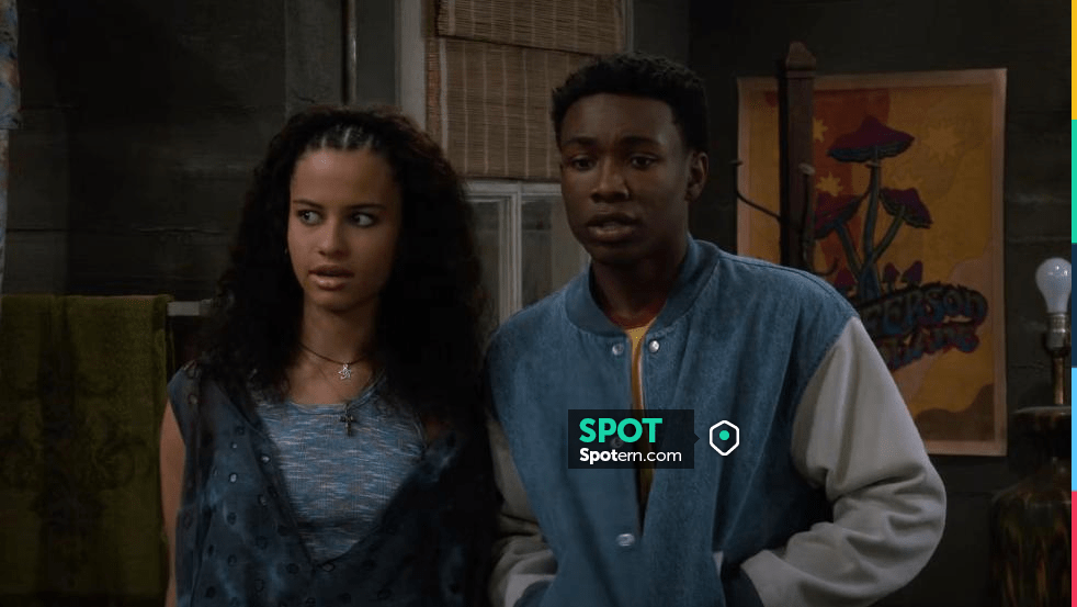 Fruit Of The Loom Varsty Jacket worn by Cole Carson (Niles Fitch) as seen in That '90s Show ...