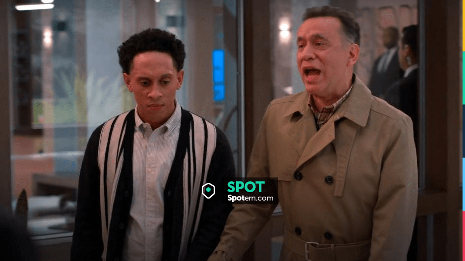 Allsaints Berkley Cardigan worn by Malcolm (Aaron Branch) as seen in ...