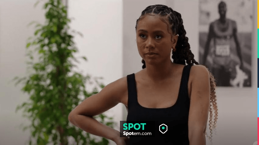 Tna Slick Rib Tank worn by Keisha McCalla (Netta Walker) as seen in All ...