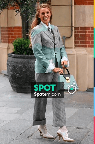 Thom Browne Mrs.Thom Box Bag Leather With Resin And Mother Of Pearl ...