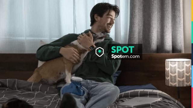 Puppy Love movie Outfits: Grant Gustin is wearing Digital Gold Watch to ...