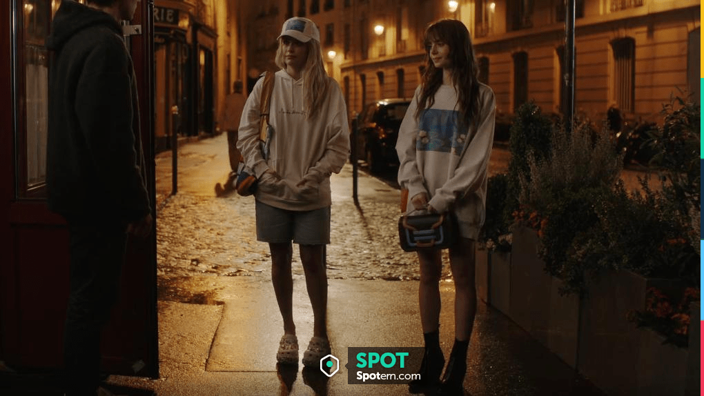 Simone Rocha x Crocs Sandals in White worn by Camille (Camille Razat ...