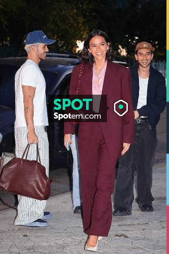 The Row Azul Jacket in Virgin Wool worn by Bruna Marquezine in Sao ...