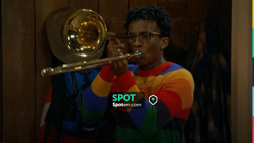 Zara Striped Sweater X Harry Lambert worn by Noah Lambert (Israel ...