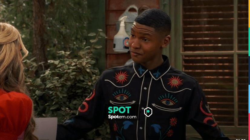 Roark On The Range Shirt worn by Bill Pickett (Alfred Lewis) as seen in ...