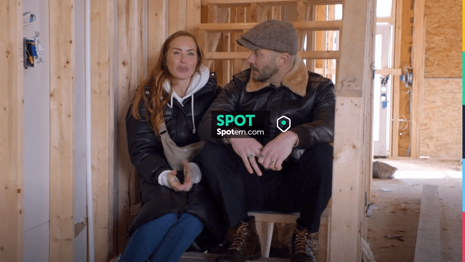 Rodd And Gunn Arrowtown Veste en cuir lainé portée par Steve Hawk comme ...