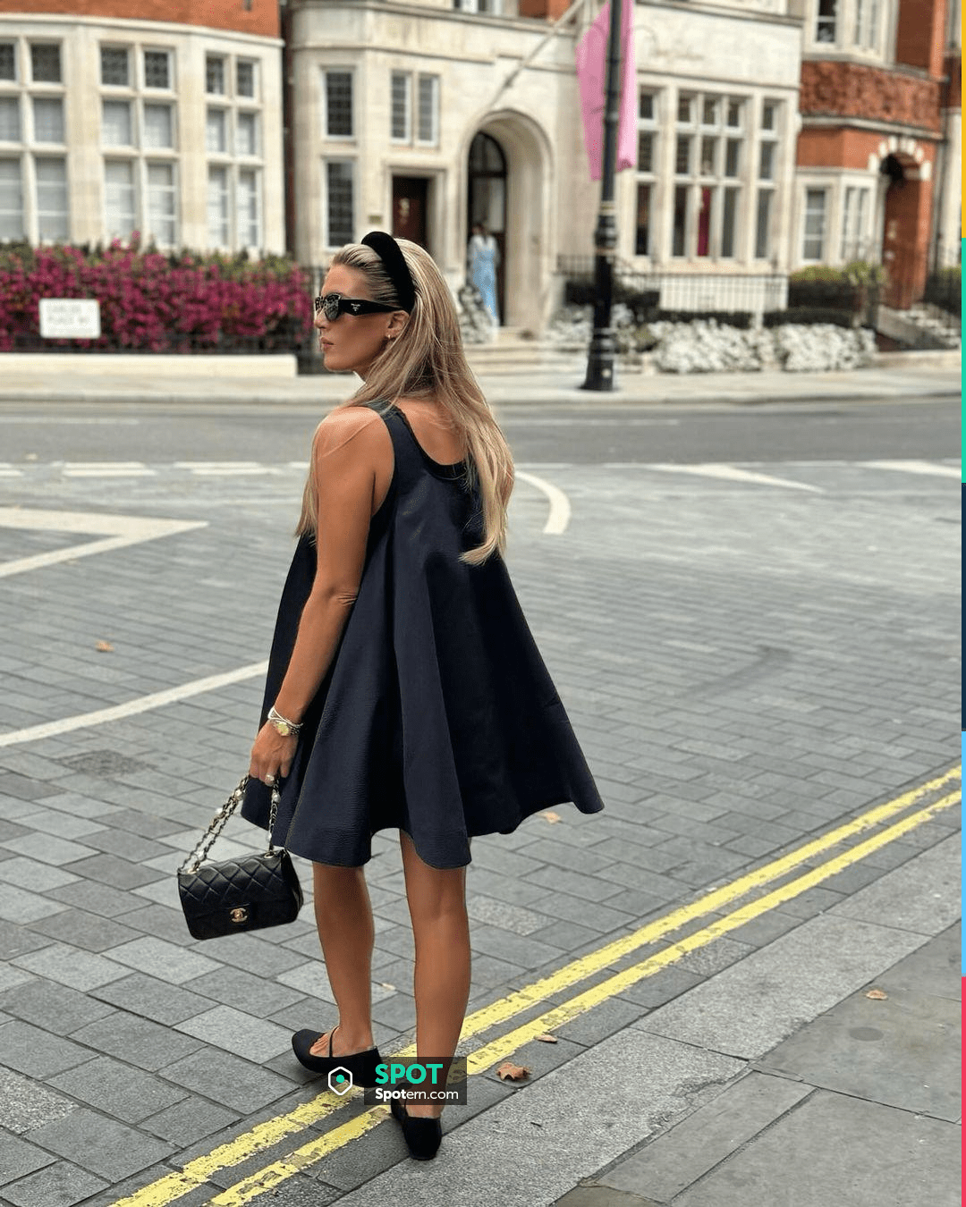 Rothy’s the Max Square Mary Jane worn by Madison LeCroy on her Tiktok Post on August 14, 2024 ...