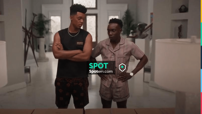 PS Paul Smith Stripe Printed Pajamas Set worn by Carlton Banks (Olly ...