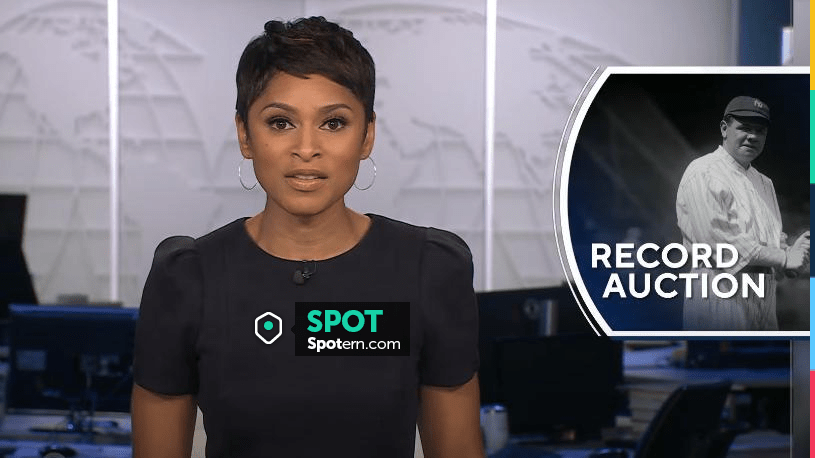 Calvin Klein Scuba Suede Round Neck Short Sleeve Sheath Dress worn by ...