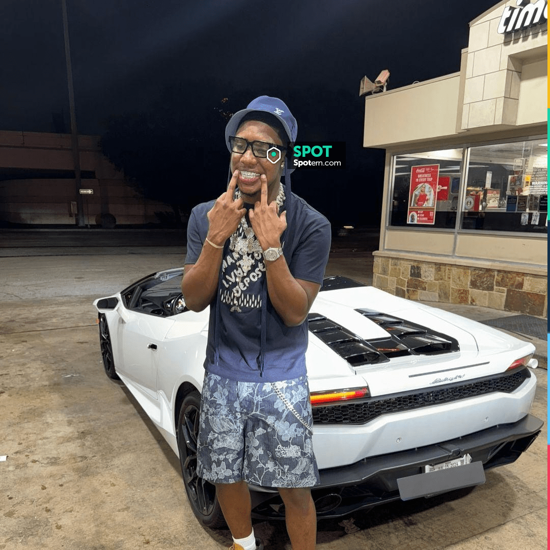 Louis Vuitton Black 1.1 Millionaires Eyeglasses worn by Rob49 on the ...