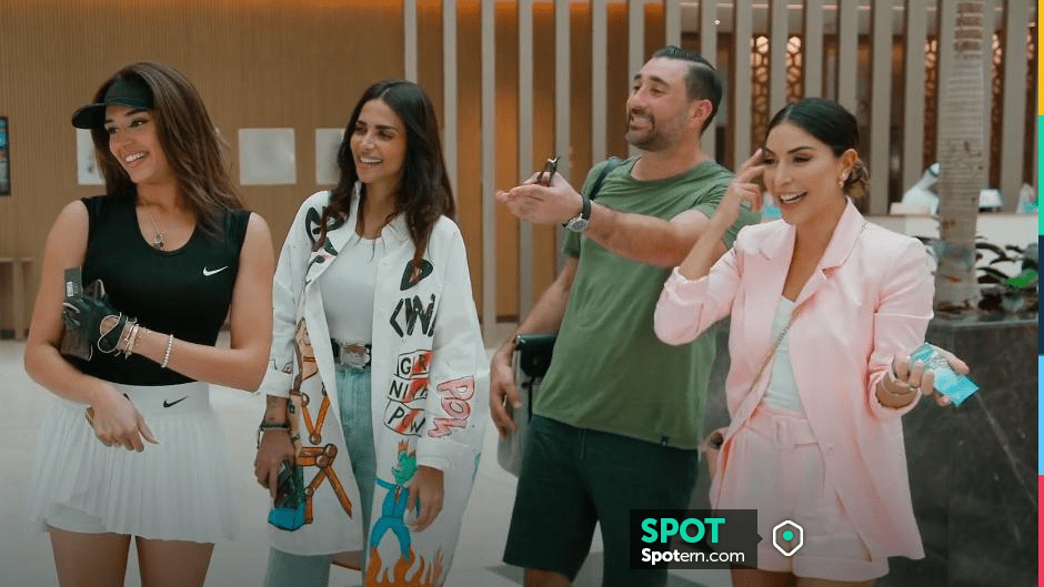 Alice + Olivia Marsha Shorts With Belt worn by Taleen Marie as seen in ...