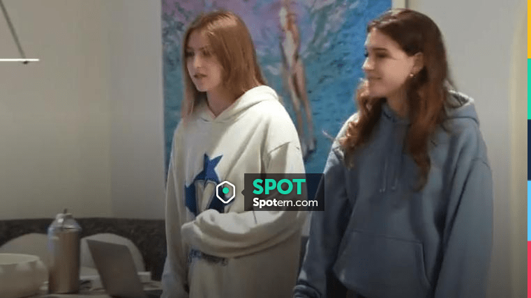 Aelfric Eden Stellaris Embroidered Hoodie worn by Juliet Tutor as seen ...