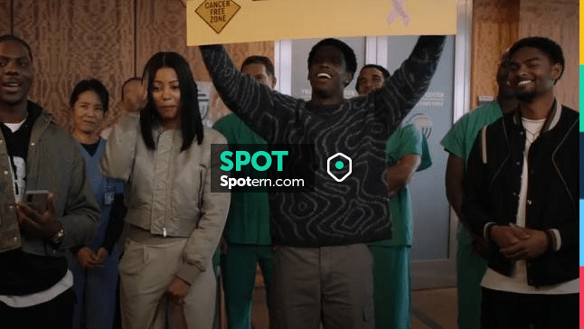 Topman Swirl Printed Sweater worn by Orlando 'Lando' Johnson (Martin ...