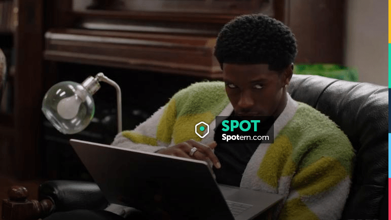 Zara Argyle Cardigan worn by Orlando 'Lando' Johnson (Martin Bobb ...