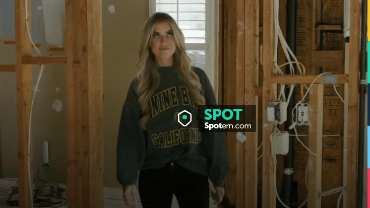 Anine Bing Jaci Sweatshirt worn by Christina Hall as seen in Christina ...