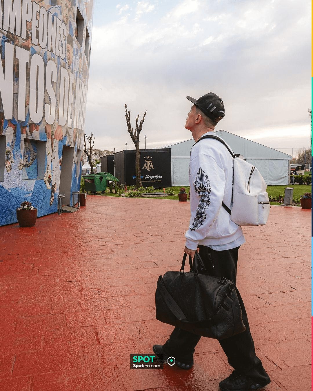 Nike Air Max DN Supreme Black worn by Alejandro Garnacho on the ...