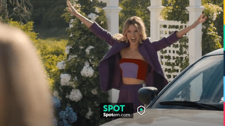 Palm Angels Classic Logo Flare Trackpants worn by Merritt Monaco ...