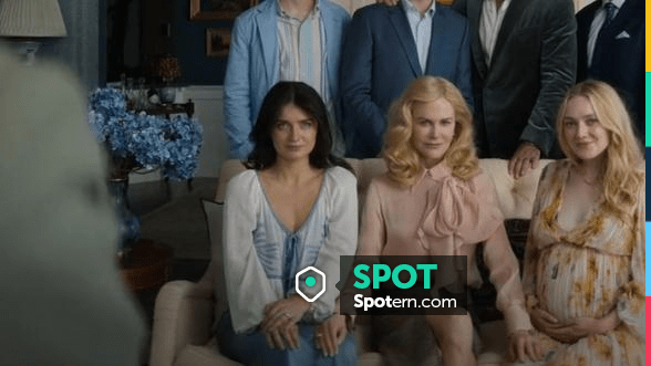 Free People Lookout Top in Ivory Combo worn by Amelia Sacks (Eve Hewson ...