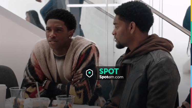 Market Paint Dept Cardigan worn by Orlando 'Lando' Johnson (Martin Bobb ...