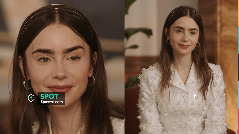 Jewelry from Emily in Paris: Lily Collins wears Mara Paris Night Dream ...