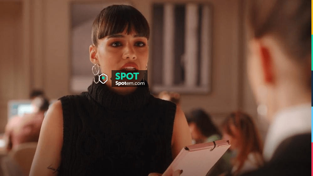 Mara Paris Aino Earrings In Sterling Silver worn by Geneviève (Thalia ...