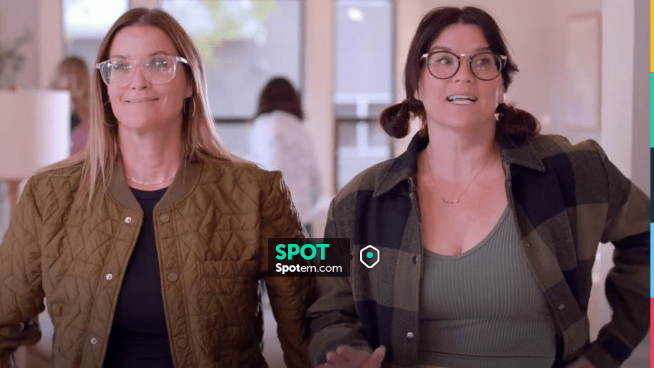 Anthropologie Eldridge Plaid Shirt Jacket worn by Lyndsay Lamb as seen ...