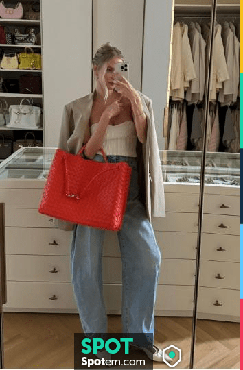 Celine Alma Triomphe Slingback worn by Leonie Hanne on her Instagram Story on September 16, 2024 ...