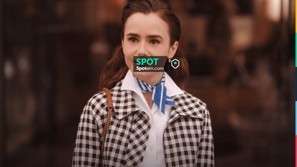 Pendientes de poste de limón y flores blancas de Les Néréides usados ...