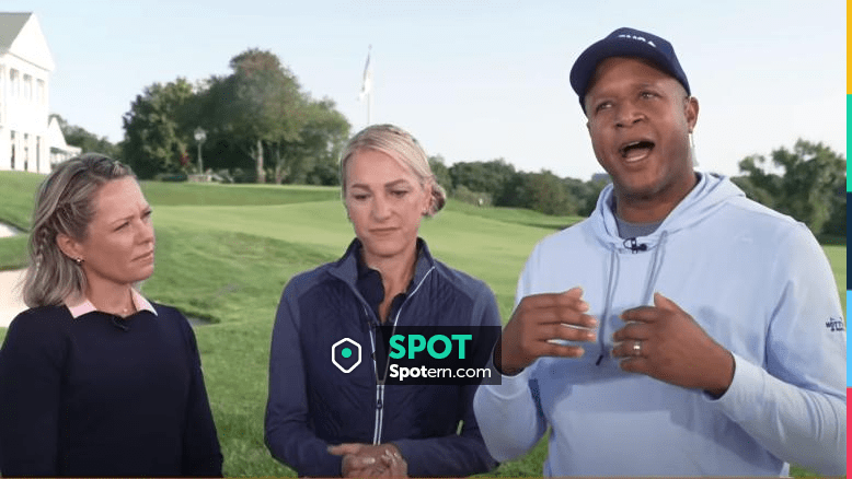 Peter Millar Madeline Hybrid Full Zip Jacket worn by Lindsay Czarniak ...