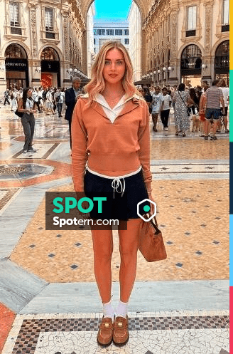 Lioness Dynasty Mini Skort worn by Chiara Ferragni on her Instagram ...