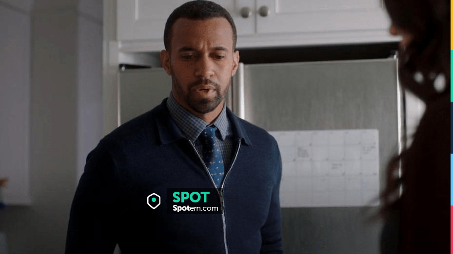 Jack & Jones Premium Ribbed Zip Through Cardigan worn by Tim Jacobs ...