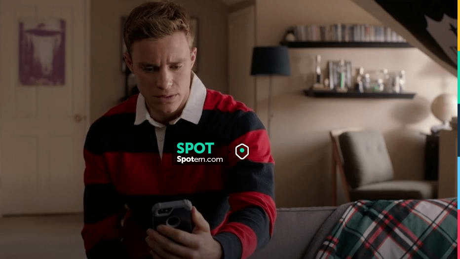 J.Crew Rugby Long Sleeve worn by Luke Baxter (Josh Plasse) as seen in ...