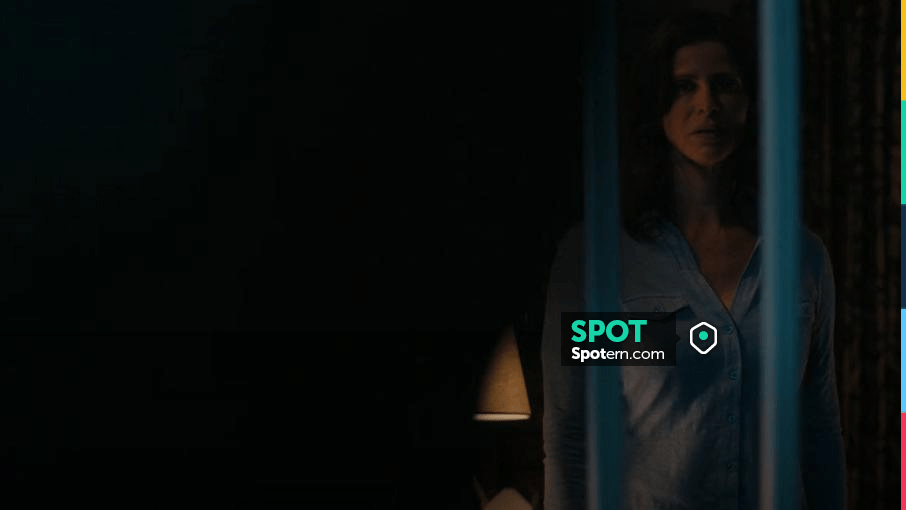 Sheer Slue Side Panel Shirt worn by Stacy Beale (Andrea Savage) as seen ...