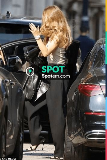 The Row Mini Devon Bag in Leather worn by Rosie Huntington-Whiteley in ...