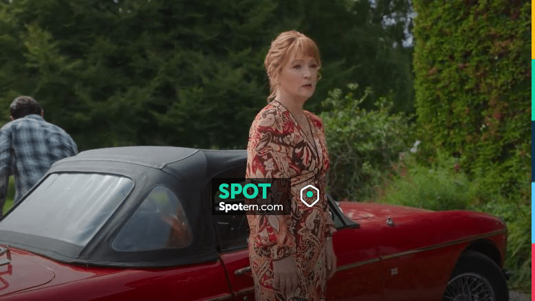 Rixo London Paisley Canyon In Brown worn by Susan Ryeland (Lesley ...