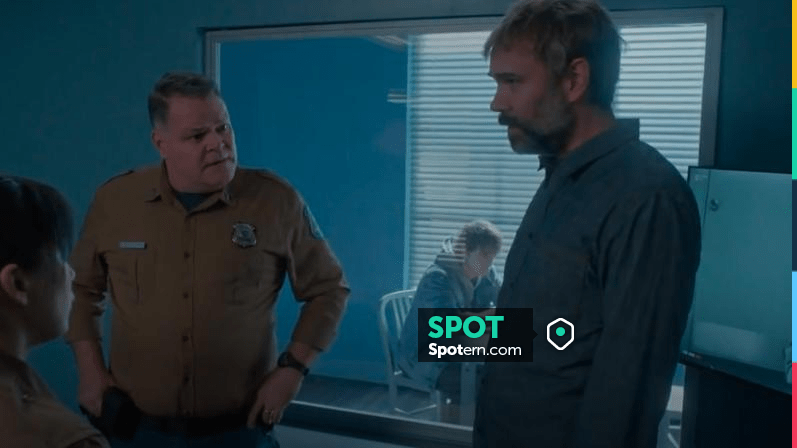 Roland Sands Wyatt Shirt In Charcoal worn by Karl Alberg (Rossif ...