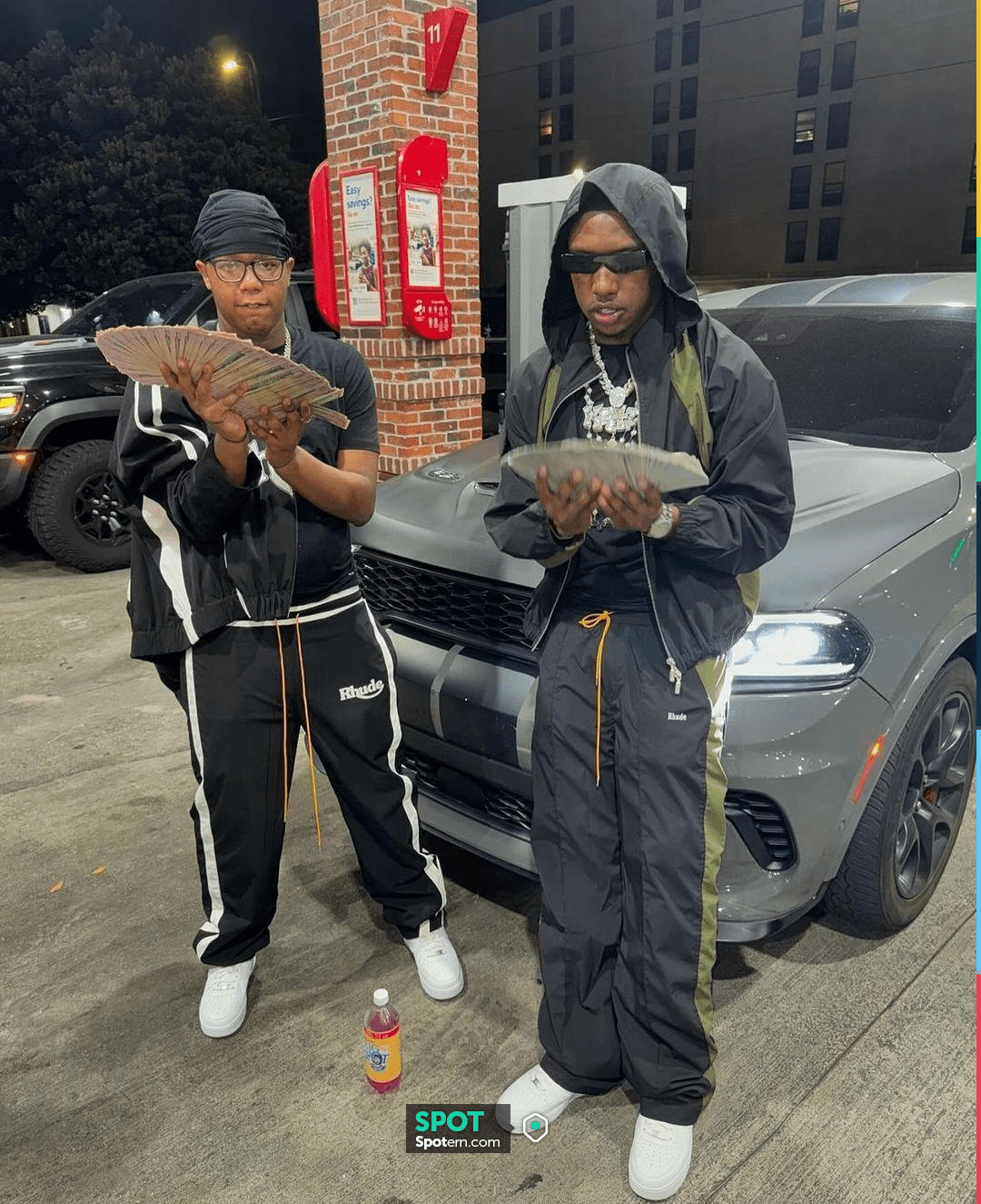 NIke Air Force 1 Low 'White' worn by Rob49 on the Instagram account ...