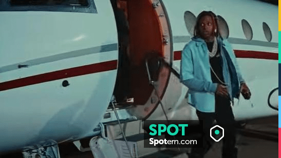 Amiri Black 'Stack' Jeans worn by Lil Durk in Lil Durk - Turn Up A ...