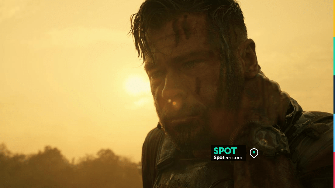 Reloj Casio G-Shock usado por Tyler Rake (Chris Hemsworth) como se ve ...