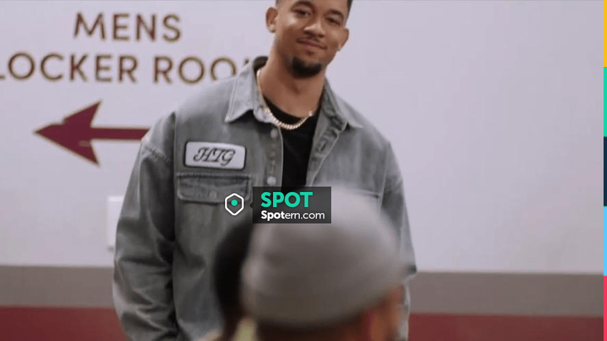 Honor The Gift HTG® Work Denim Shirt worn by Damon Sims (Peyton Alex ...