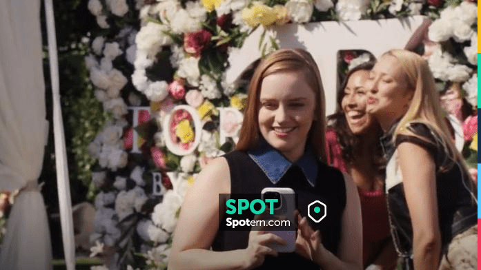 Sandro Detachable-Collar Knitted Top worn by Bailey Gavulic as seen in ...