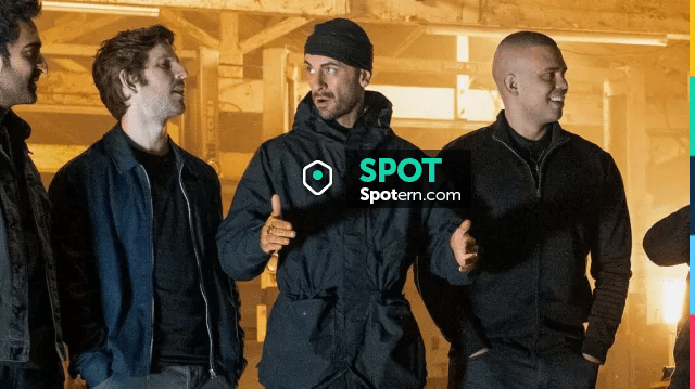 Outfits of Brassic TV series: Vinnie (Joe Gilgun) wears Nylon Jacket in ...