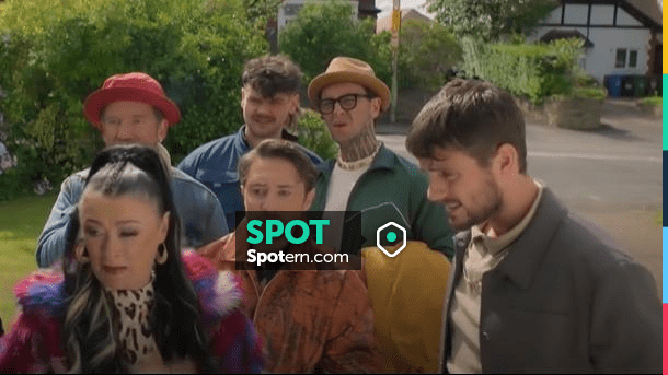 H&M DryMove™ Tennis track jacket worn by Vinnie (Joe Gilgun) as seen in ...