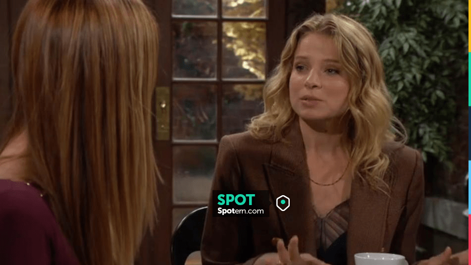 A.L.C. Chelsea Blazer worn by Summer Newman(Allison Lanier) as seen in ...