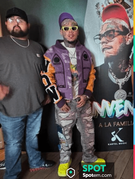 Crocs Mega Crush Clog Acid Yellow worn by 6ix9ine on the Instagram ...