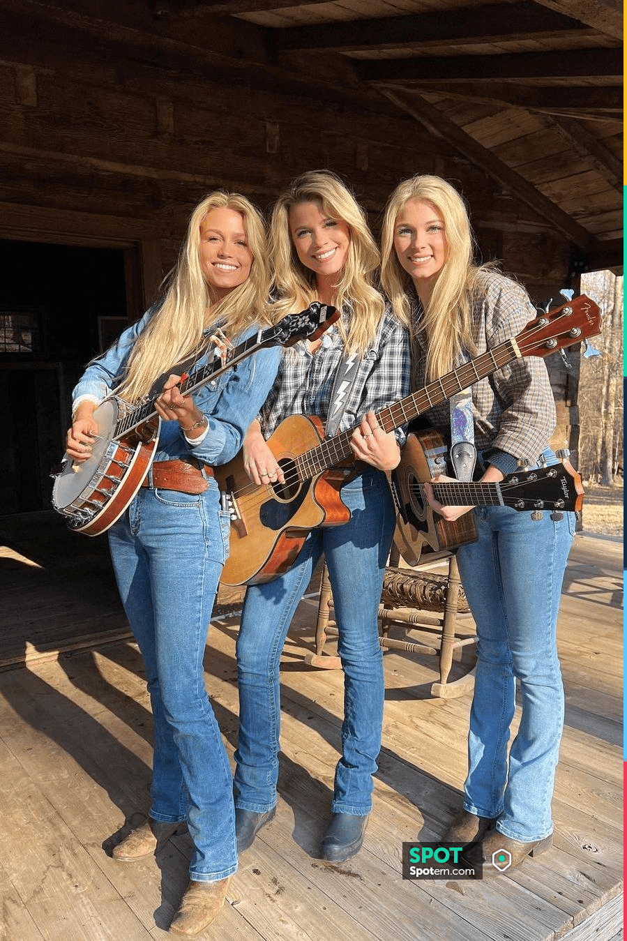 Lily Balkcom wears Western Leather boots on her Instagram account ...